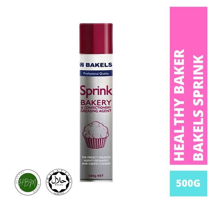Non-Stick Cooking Oil Spray / Bakels Sprink / Carbon Free / Pan Release ...