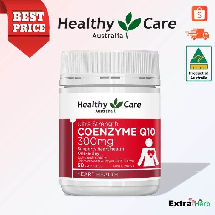 new โคคิวเท็น Ultra Strength Co Enzyme Q10 300mg 60 Capsules [Healthy ...