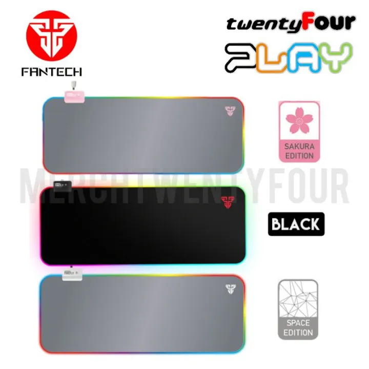Fantech Firefly MPR800s RGB extended mousepad Sakura Space Black ...