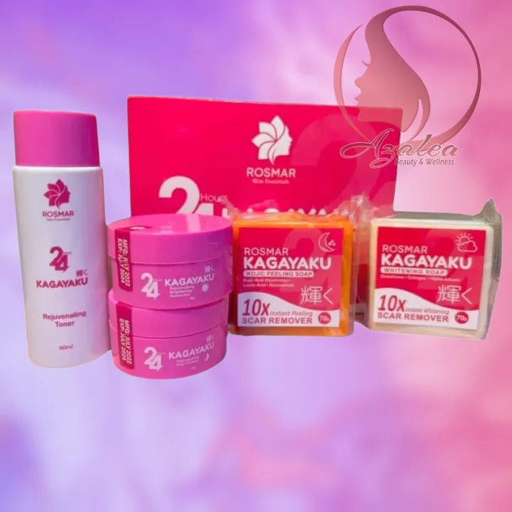 Rosmar Kagayaku Rejuvenating Kit | 24 Hours 5 in 1 Rejuv Set | Lazada PH
