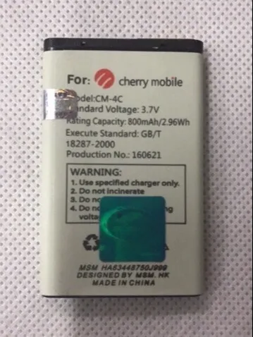 Original Msm.hk Cherry Mobile Cellphone Battery For Cherry Mobile (CM ...