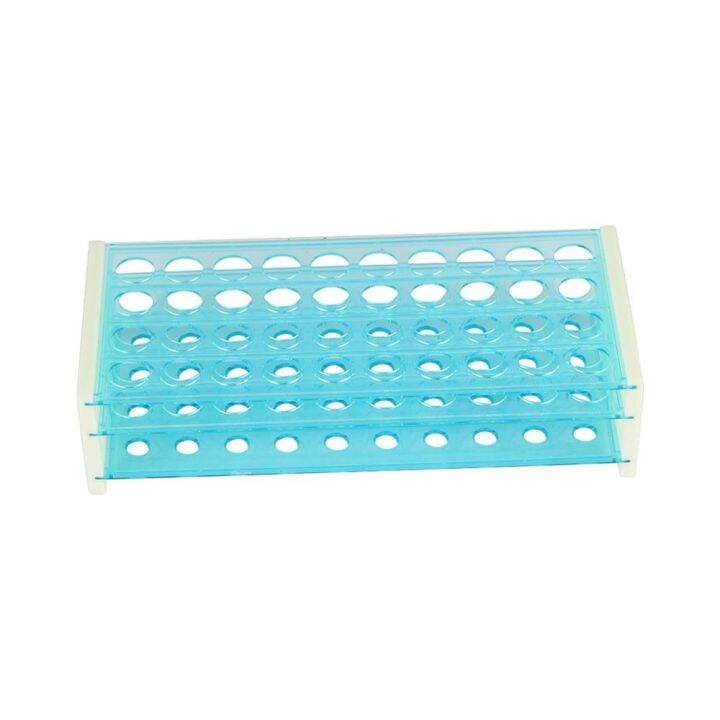 18mm Test Tube Stand Bracket Rack Three Deck Plastic Test Tube Holder ...