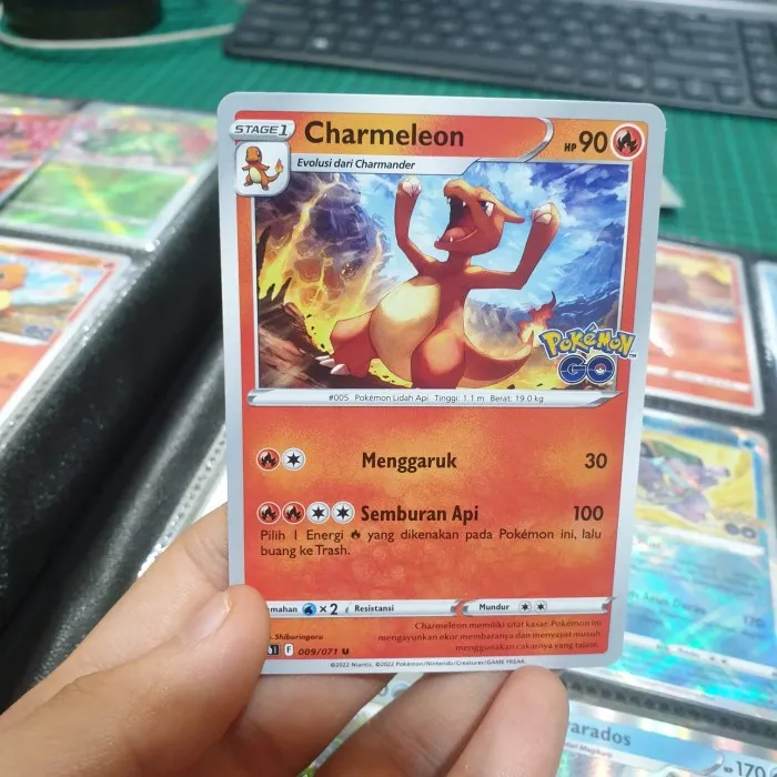 Kartu Pokemon Indonesia - Pokemon Go S10b - Charmeleon | Lazada Indonesia