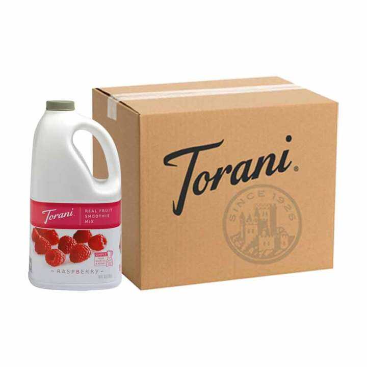 Torani Real Fruit Smoothie Mix Raspberry 1890ml x 6 Jars | Lazada PH