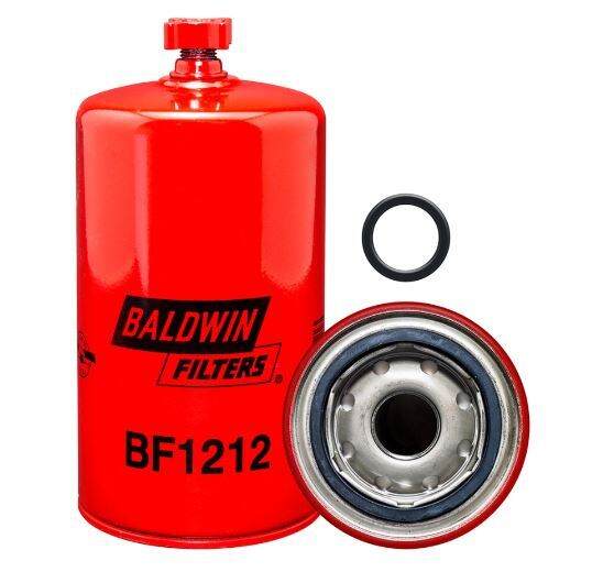 GENUINE Baldwin BF1212 Heavy Duty Fuel/Water Separator Spin-on with ...