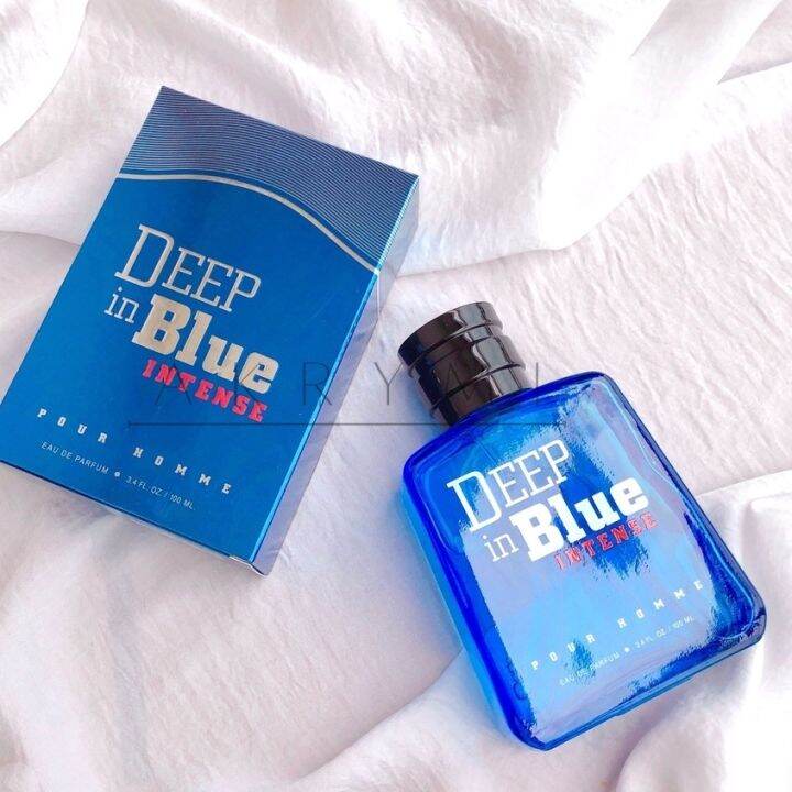 PERFUME 100ML DEEP IN BLUE INTENSE FOR MEN PERFUME | Lazada PH