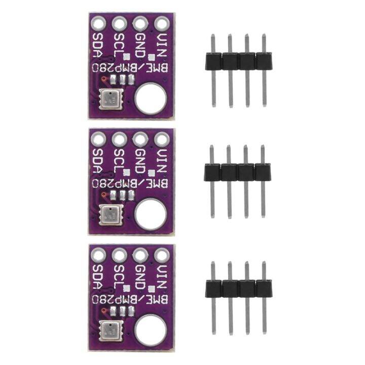 3PCS BME280 5V Digital Sensor Temperature Humidity Barometric Pressure ...
