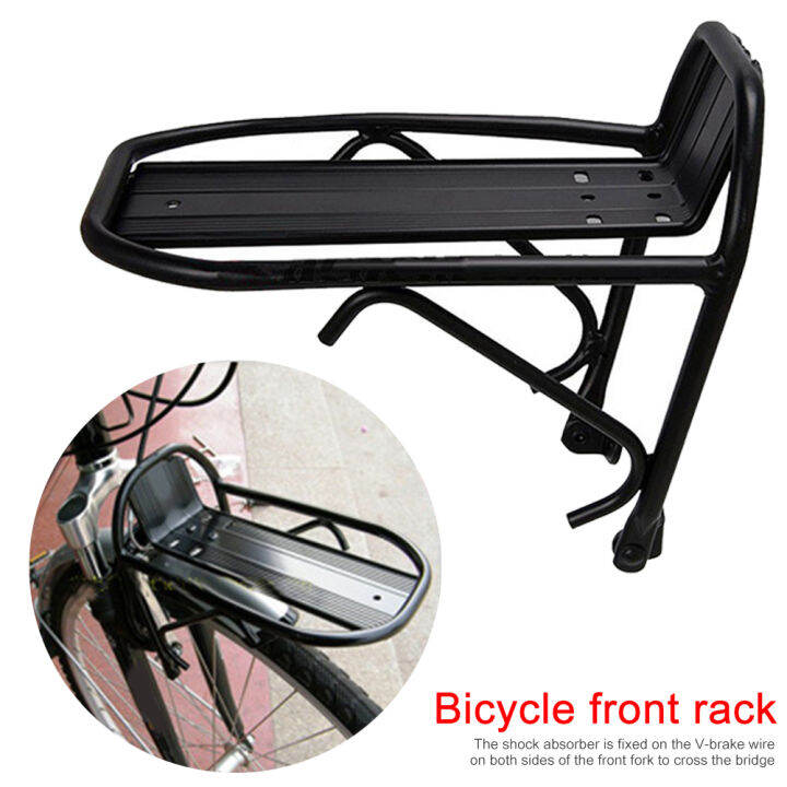 Mountain Road Bike Front Pannier Shelf Bicycle Luggage Carrier Cycling ...
