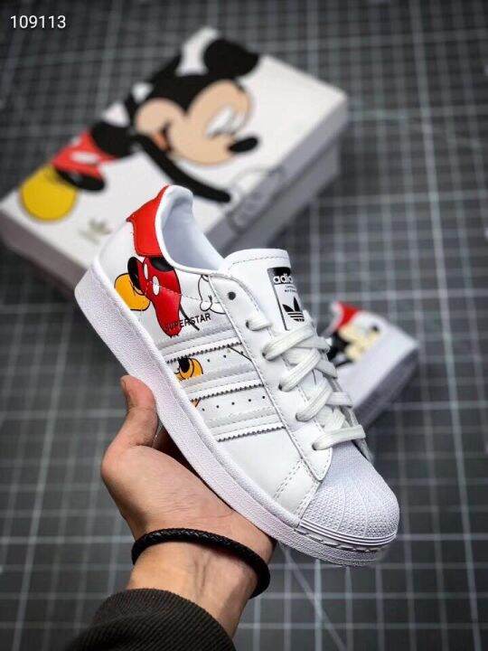 Disney x Adidas Superstar running shoes classic Men's and women's shoes ...