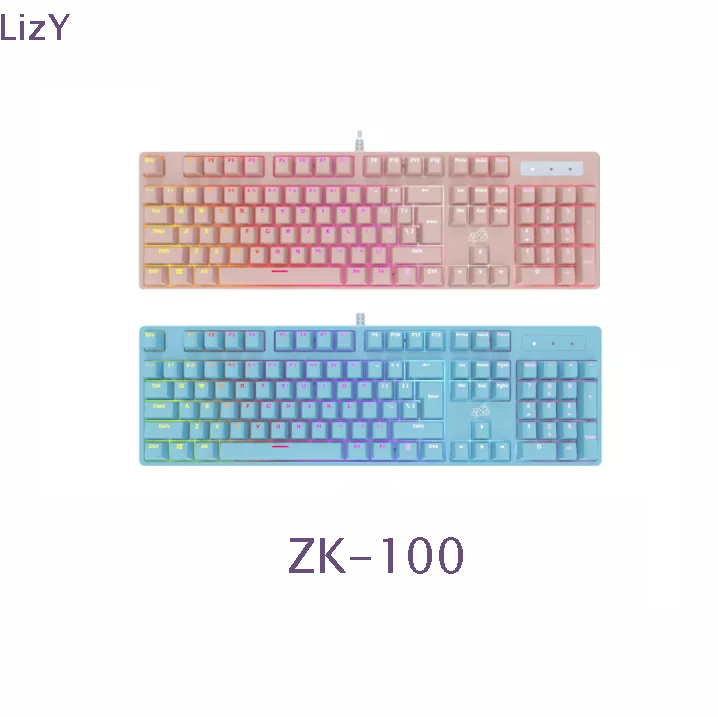 LizY ZK-110 ( Fate - Knight ) 100% Real Mechanical Gaming Keyboard ...