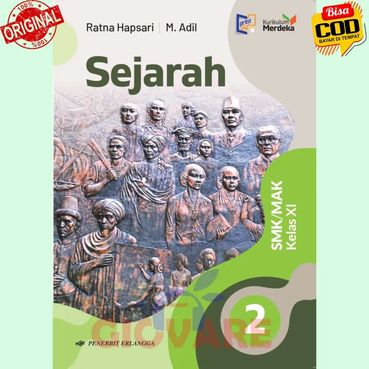 BUKU SEJARAH KELAS 11 ERLANGGA KURIKULUM MERDEKA | SEJARAH SMK/MAK KLS.11/KM | Lazada Indonesia
