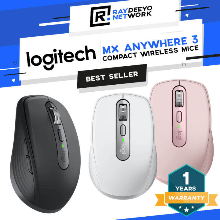 Logitech MX Anywhere 3 Wireless Mouse [Track Anywhere/MagSpeed Electromagnetic Scrolling] | Lazada