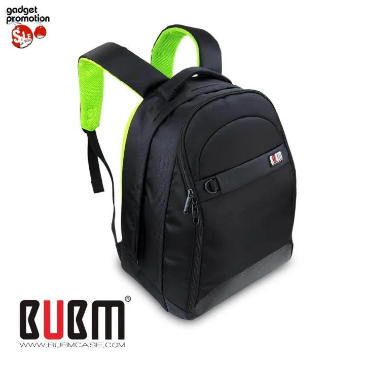 BUBM SJB Notebook Bag กระเป๋าเป้โน้ตบุ๊คขนาด 13-15 นิ้ (Black) Backpack ...
