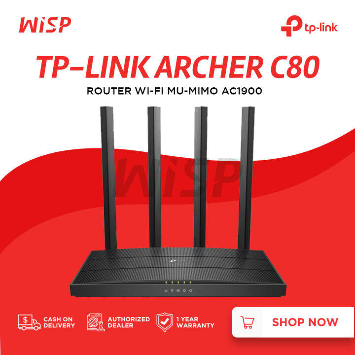 TP-Link Archer C80 Ac1900 Wireless Mu-Mimo Wi-Fi Router | TP-Link Wi-Fi ...