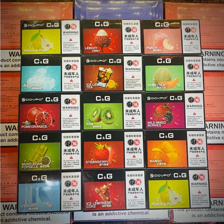 Ready Stock Dovpo CG Vape pods juice Disposable pod Relx ESSENTIAL AND ...