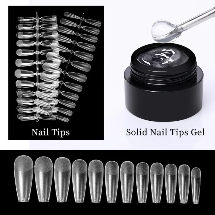 BORN PRETTY 5g Solid Nail Tips Gel Nail Extension Gel Nail Function Gel ...