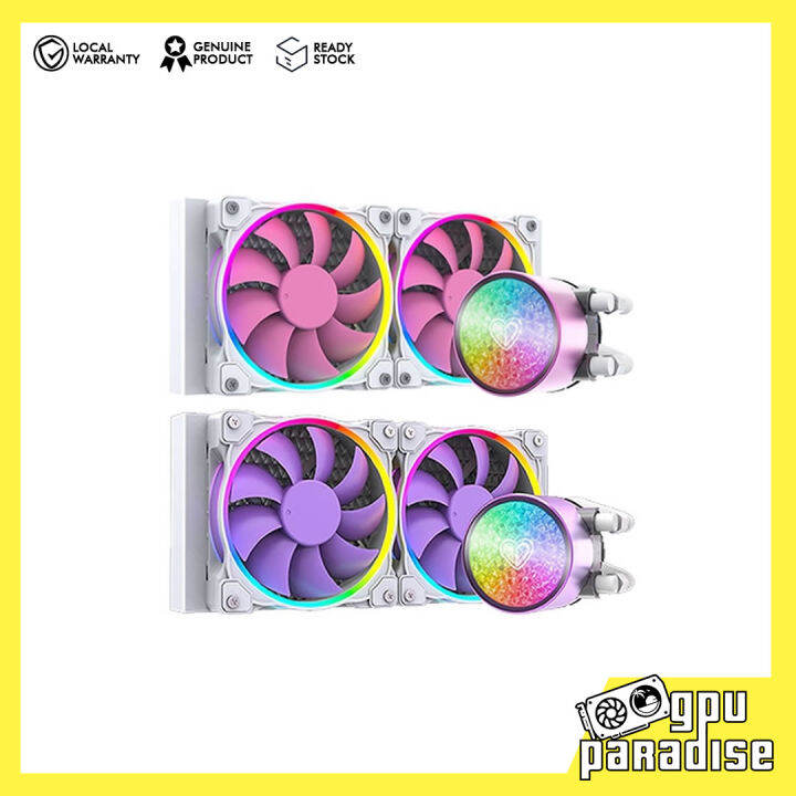 ID-COOLING PINKFLOW 240 DIAMOND RGB CPU COOLER ( DIAMOND PINK / DIAMOND ...