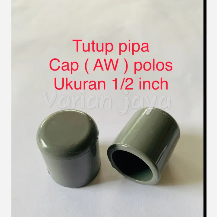 Dop 1/2 inch Dop polos 1/2 inci Penutup pipa 1/2 inch Cap 1/2 inch AW | Lazada Indonesia