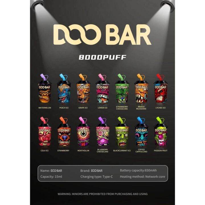 VAPE Doo bar Up To 8k Puffs Disposable Legit 8000 Puffs Dispo | Lazada PH