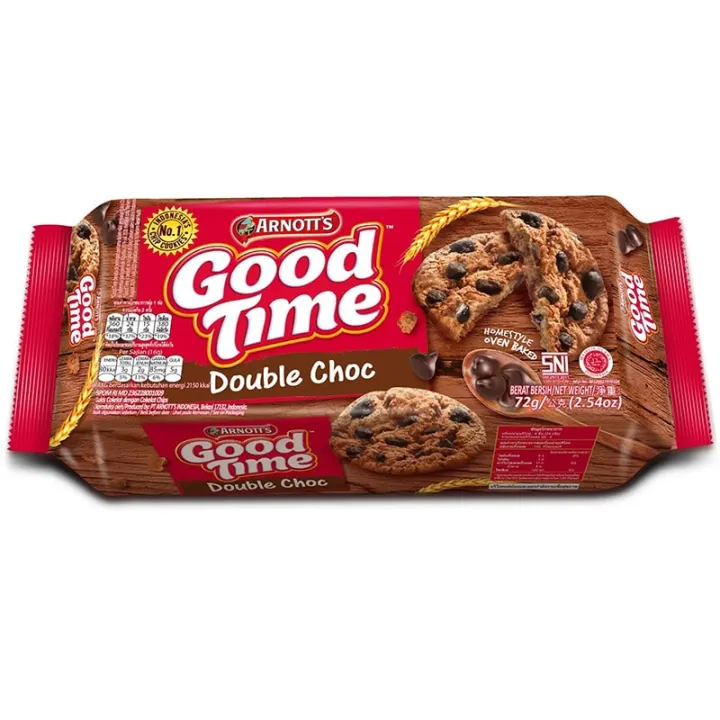 คุกกี้ ช็อคโกแลต ขนม ขนมที่ดังในtiktok GOOD TIME คุกกี้ดับเบิ้ลช็อกช็อก ...