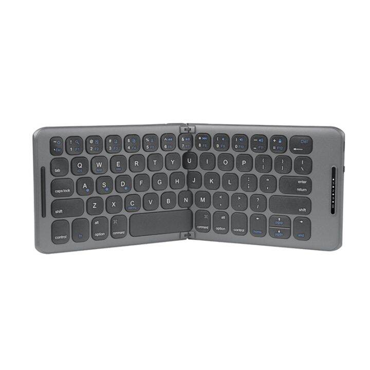Folding Foldable Wireless Bluetooth Keyboard USB Type C for Windows ...