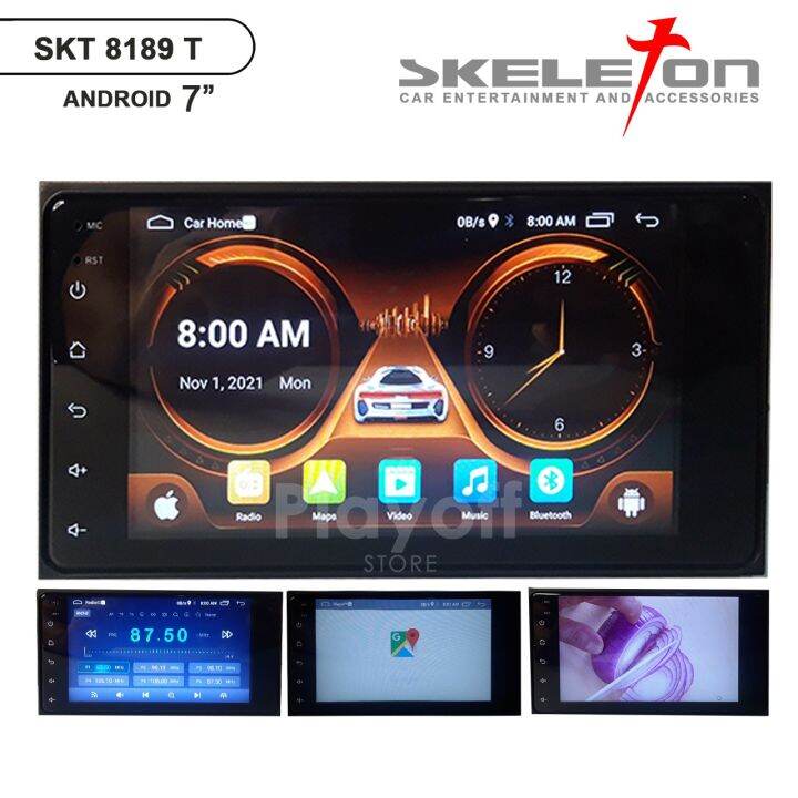 Head Unit Android 7 inch Skeleton 8189 (ukuran dan soket TOYOTA ...