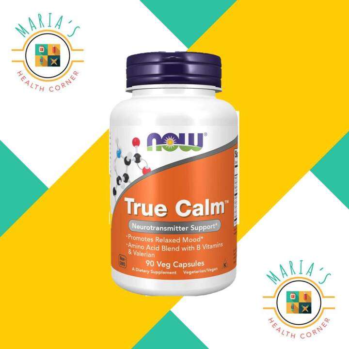 Now Foods, True Calm, 90 Veg Capsules. | Lazada PH