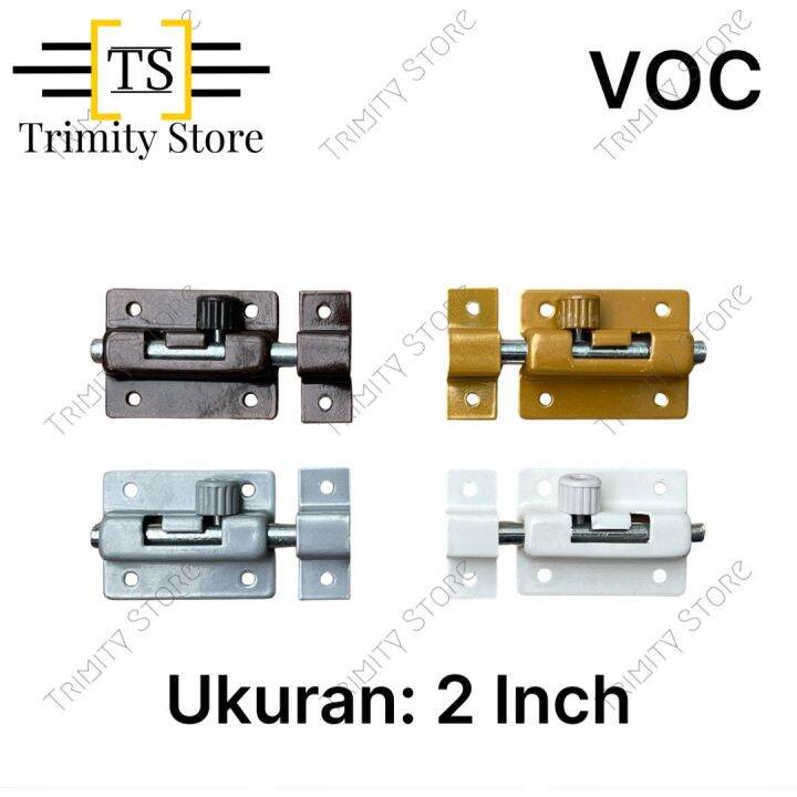 Grendel Besi Veer / Per / Slot / Selot Pintu Jendela 2" | Lazada Indonesia