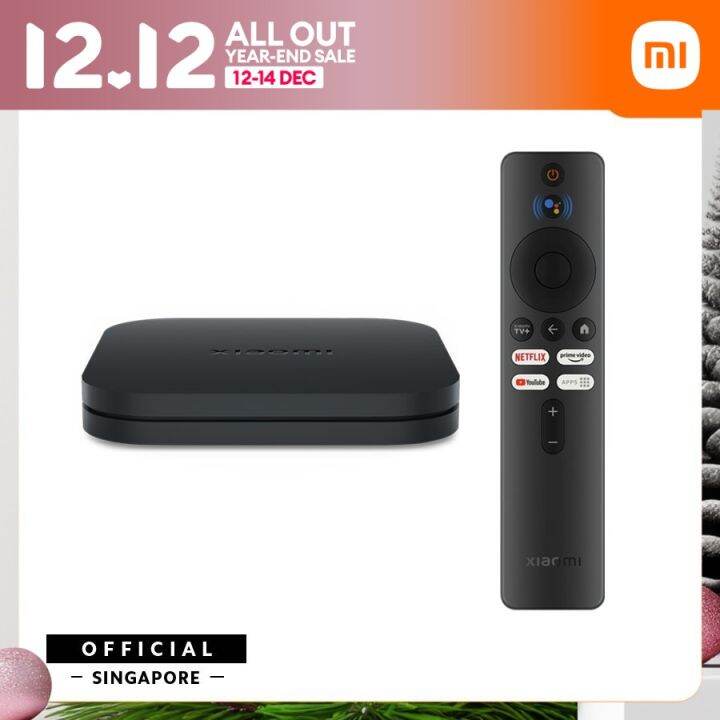 Xiaomi TV Box S (2nd Gen) 4K Ultra HD Streaming Media Player | Lazada ...
