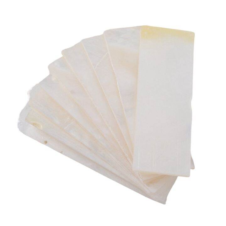 10Pcs Inlay Material White Mother of Pearl Shell Blanks Sheet Rectangle ...