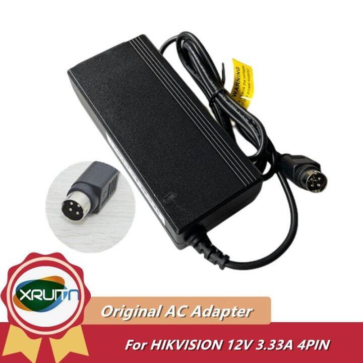Genuine For HIKVISION Video Recorder Power Supply 12V 3.33A 40W 4PIN ...