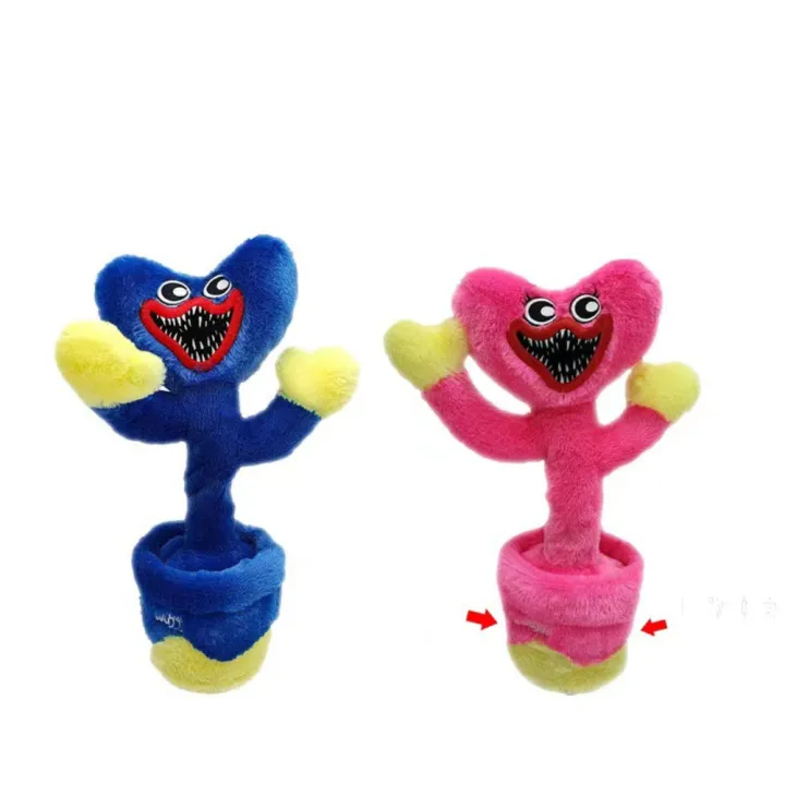 SC【ready Stock】Colorful Soft Plush Poppy Playtime Doll Singing Dancing ...