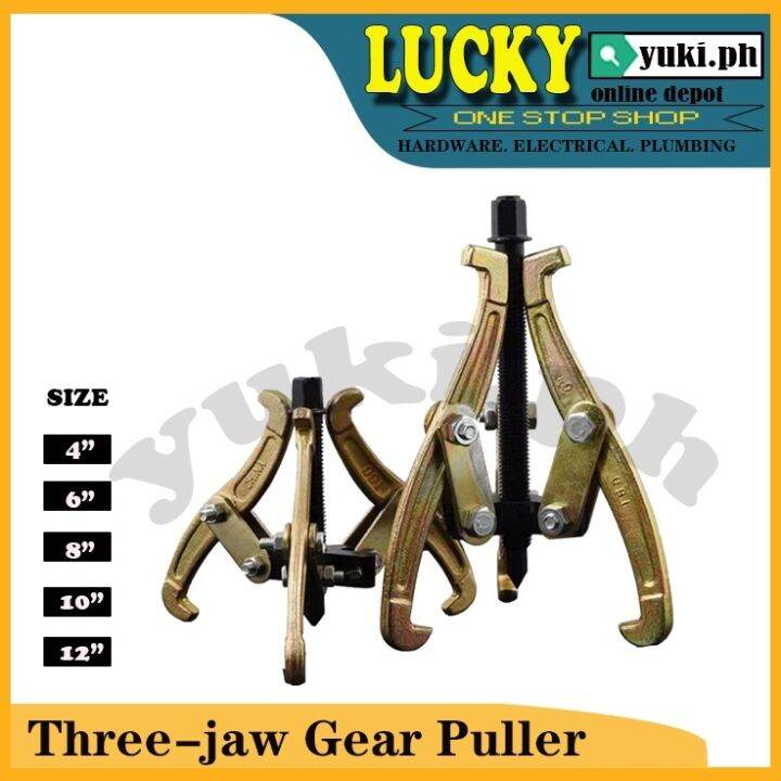 MLGRP THREE-JAW GEAR PULLER REMOVER JAW BEARING UNIVERSAL TRIANGLE ...
