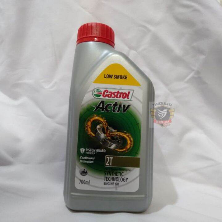 CASTROL ACTIV 2T LOW SMOKE 700ml | Lazada Indonesia