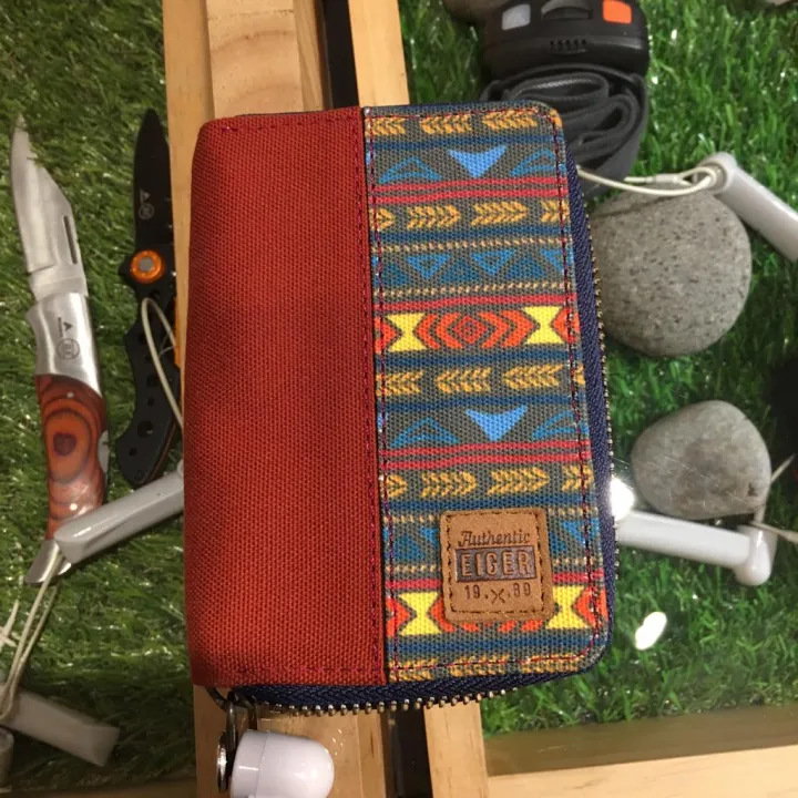 Dompet Eiger Original Nativa Wallet WS - Terakota | Lazada Indonesia