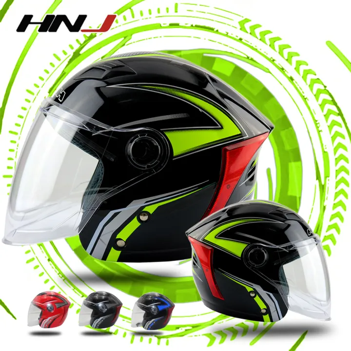 HNJ A4-001 2# man Half Helmets for Motorcycle motors helmet with womens ...