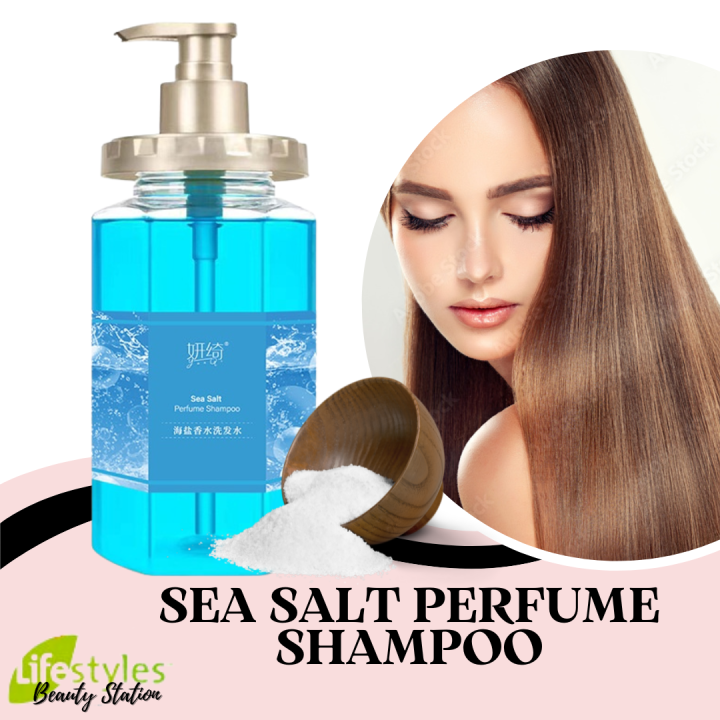 SEA SALT PERFUME SHAMPOO- Anti Dandruff Shampoo for Scalp Itching and ...