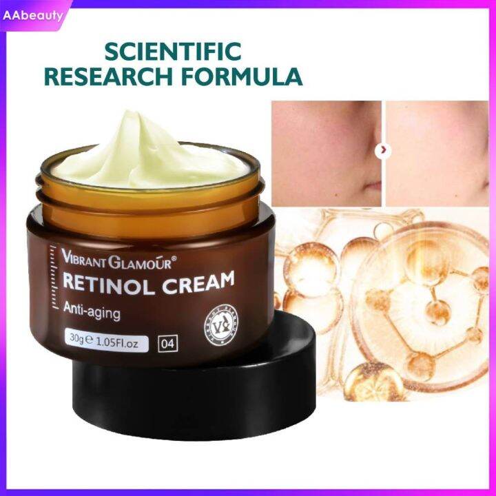 AAbeauty 100% Original Genuine Vibrant Glamour Retinol cream 30g ...