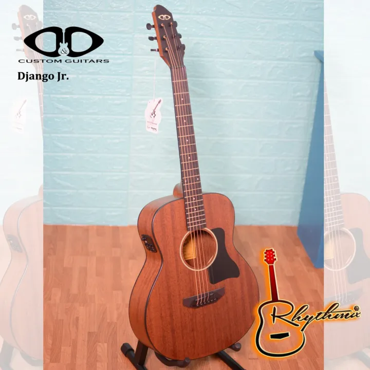 HOT SELLING D D Django Jr (Mahogany) Acoustic Guitar with Cherub GT-2 ...
