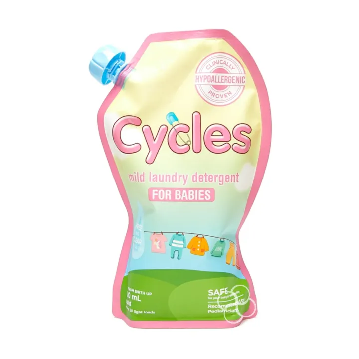 Cycles Mild Liquid Laundry Detergent for Babies 800mL | Lazada PH