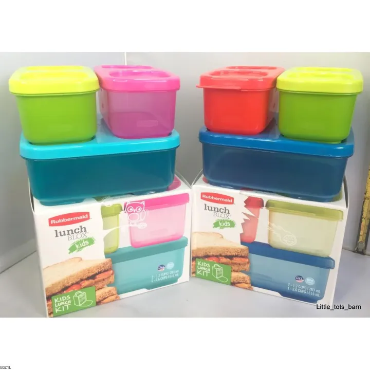 LTB RUBBERMAID LUNCHBLOX KIDS BENTO FOOD CONTAINER | Lazada PH