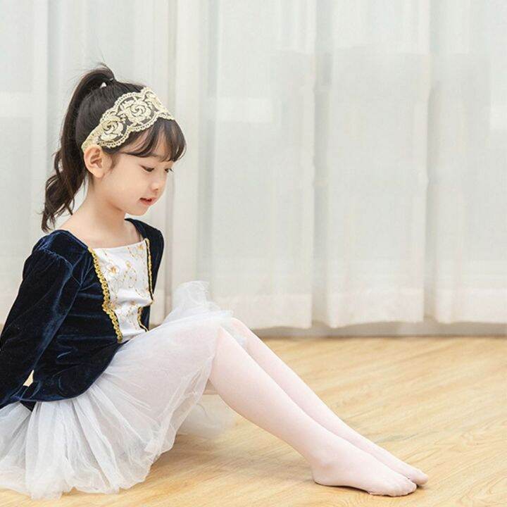 SDFSF ถุงน่องสีขาวสำหรับถุงน่องเต้นบัลเล่ต์,ถุงน่องสีขาวระบายอากาศได้ดี ...