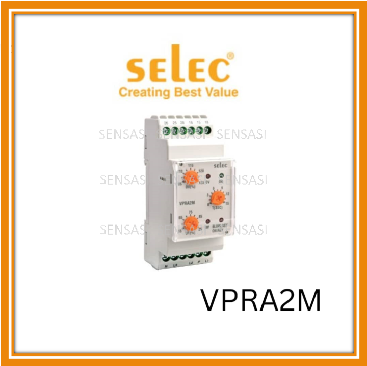 SELEC #VPRA2M VOLTAGE PROTECTION RELAY ANALOG | Lazada