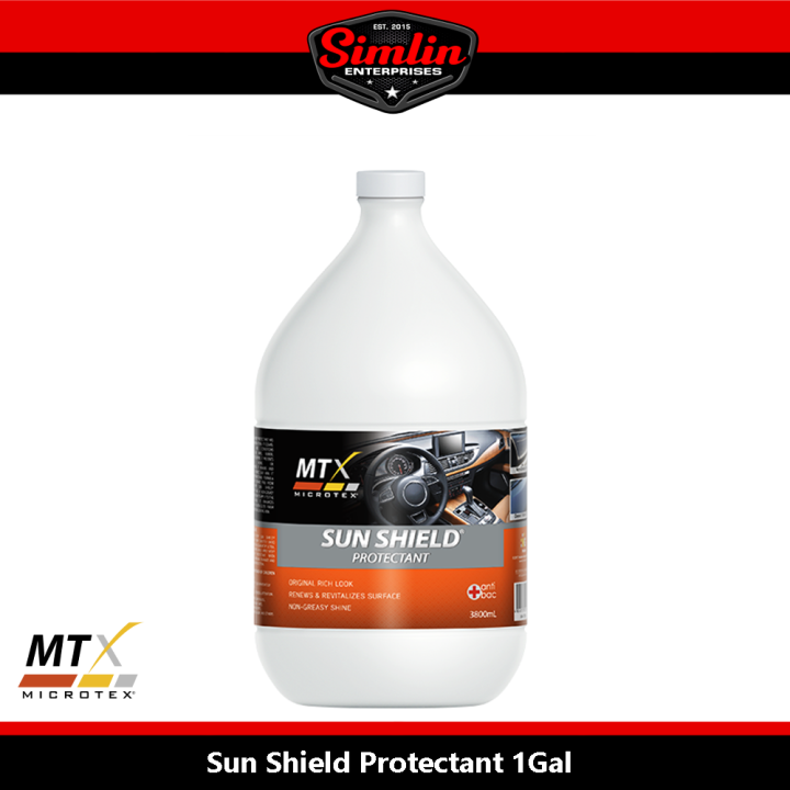 Microtex MTX Sun Shield Anti-Bac Car Interior Protectant 1Gal | Lazada PH