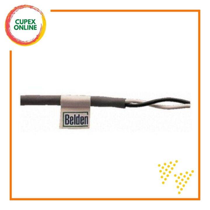 BELDEN 8471 Speaker Cable 1 Pair 16AWG PVC Chrome 1000Ft | Lazada