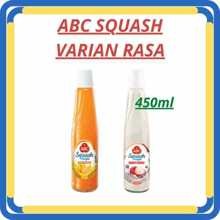 ABC Syrup Squash Minuman Varian Rasa Segar 450ml | Lazada Indonesia