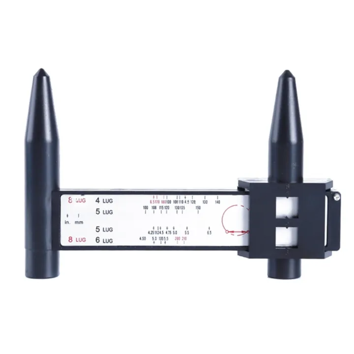 Rim Bolt Pattern Sliding Pcd Measuring Gauge Ruler 8 Holes Pcd Ruler ...
