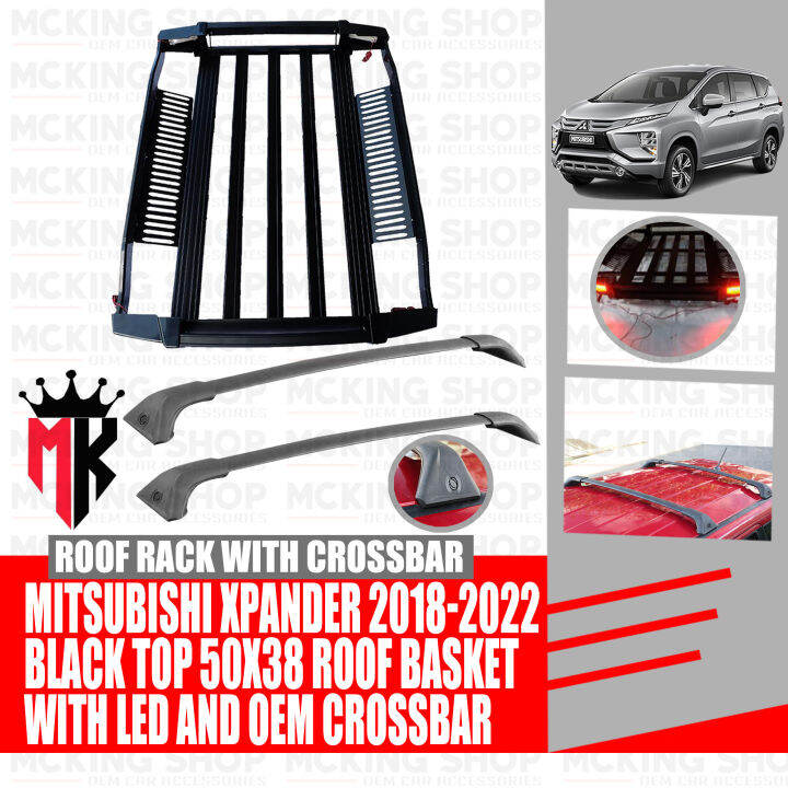 Mitsubishi Xpander 2018-2022 Black Top Roof Rack/Roofrack Top load ...