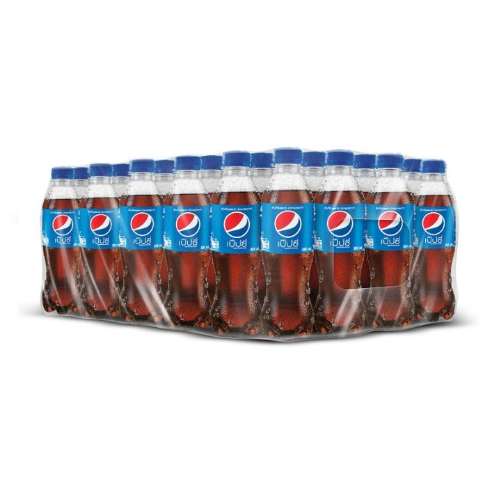 ราคาพิเศษ เป๊ปซี่ น้ำอัดลม 300 มล. x 24 ขวด Pepsi Soft Drink 300 ml x 24 Bottles โปรโมชัน ลด ...
