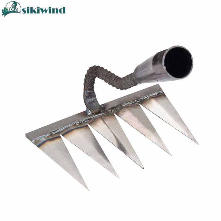sikiwind Weeding Hoe Rake Steel Harrow Grasping Raking Loosening Soil ... sikiwind Weeding Hoe Rake Steel Harrow Grasping Raking Loosening Soil ...